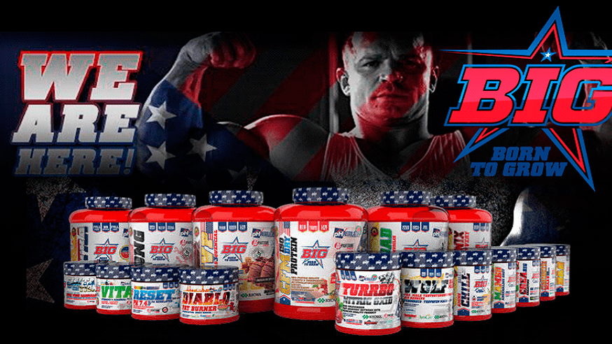 Big Nutrition → Suplementos, Proteínas y Productos Big - BULEVIP